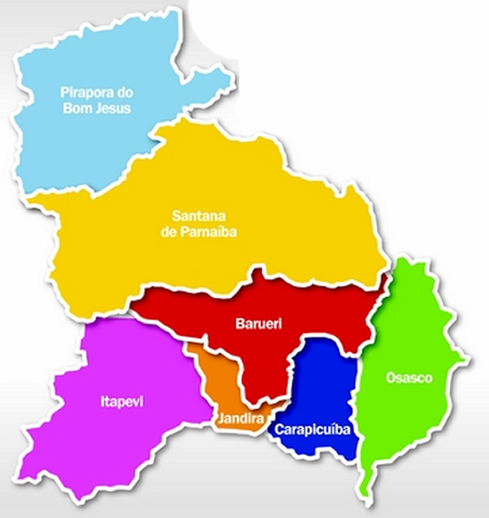 osasco-mapa - VOP - Virtual Office Prime